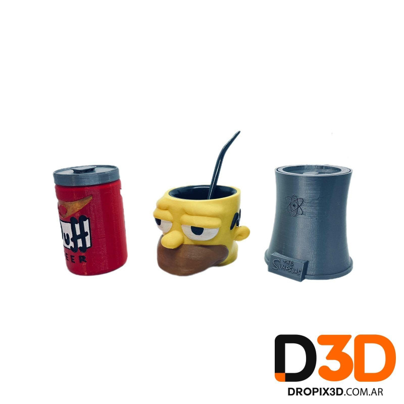 Set Mate Homero Los Simpson